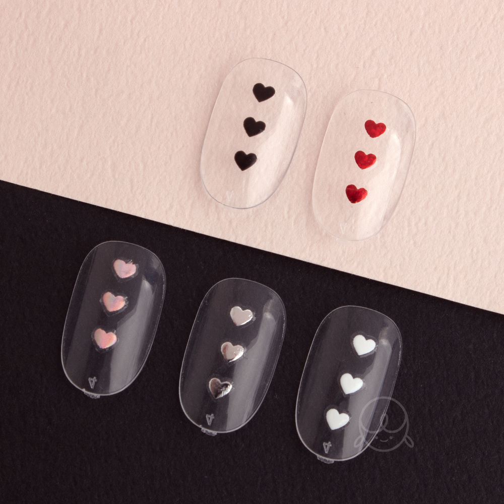 모양156 미니하트 네일스티커 (SO-286)